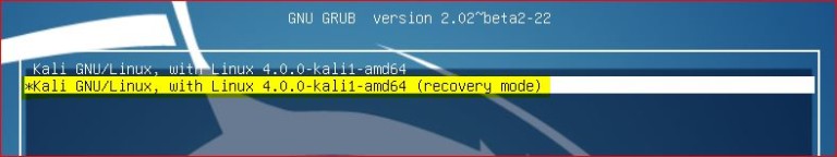 How to Reset Lost Password of Kali Linux? - TECHNIG How to Reset Lost Password of Kali Linux? - TECHNIG