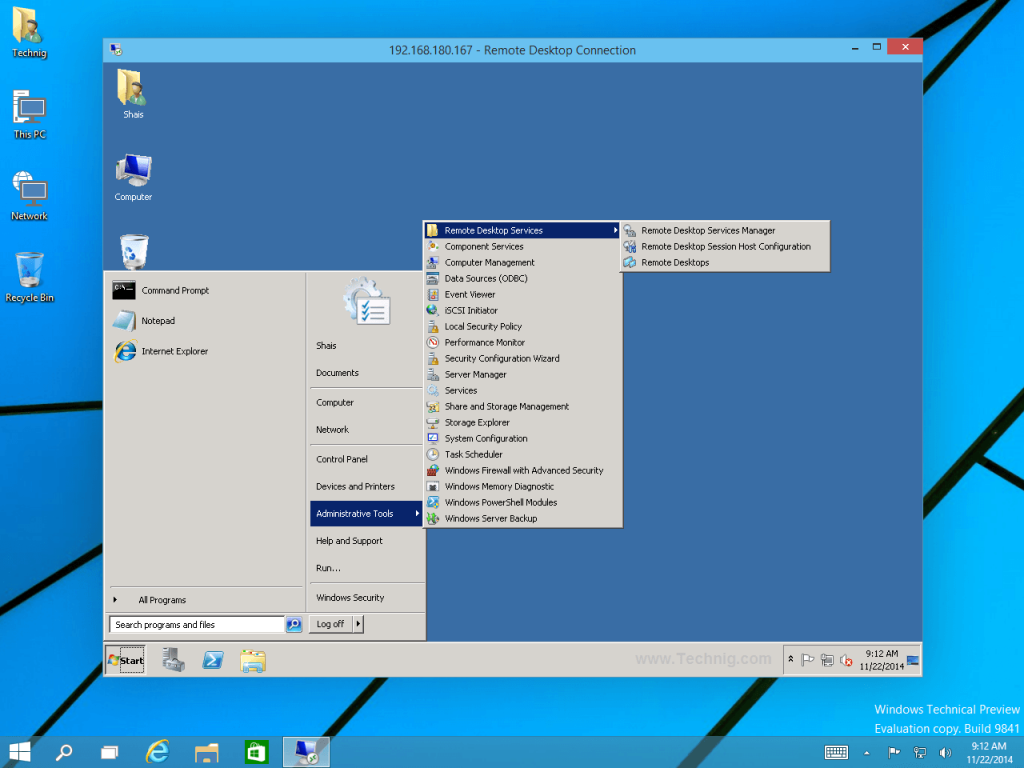 Configure Remote Desktop Protocol in Windows Server - TECHNIG