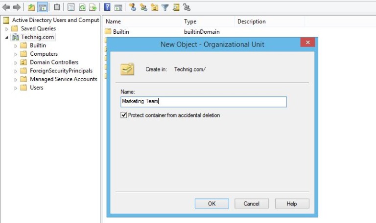 How to Create Object in Active Directory? - TECHNIG