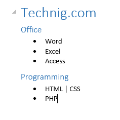 How to Use Expand and Collapse In Word 2013 - TECHNIG