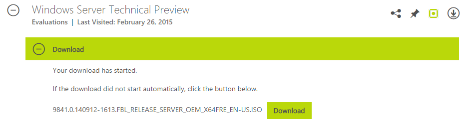 Download and Test Windows Server Technical Preview - TECHNIG