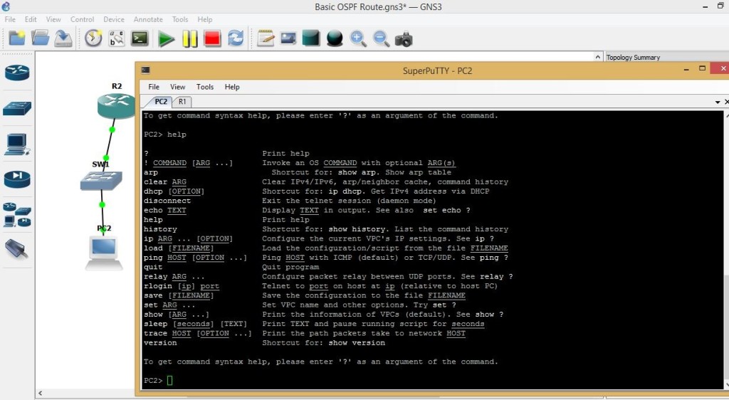 Add SuperPutty for GNS3 Console Applications - TECHNIG