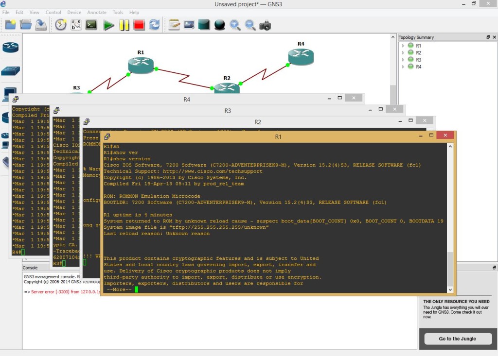 Add SuperPutty for GNS3 Console Applications - TECHNIG