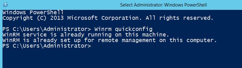 Configure WinRM on Windows Server 2012 R2 - TECHNIG