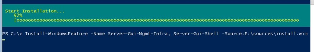 Convert Server Core to Full GUI and Vice Versa - TECHNIG
