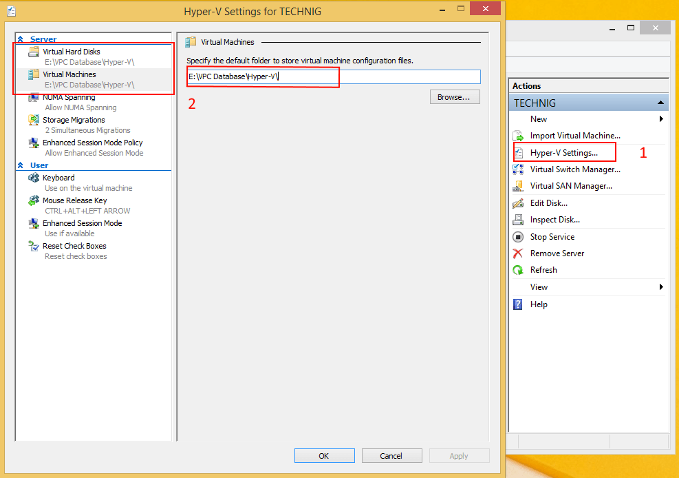 Essential Hyper-V Configuration - Hyper-V Beginner - TECHNIG