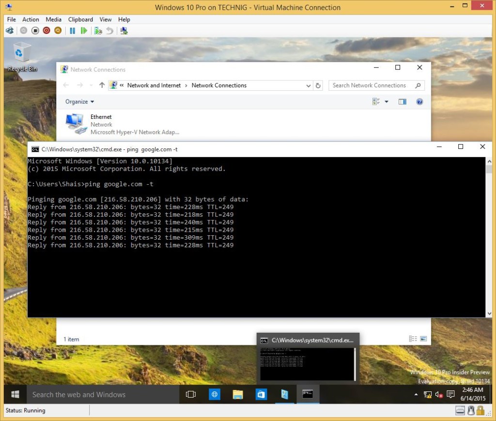 How to Connect Hyper-v Machines to Internet in Windows 10? - Technig