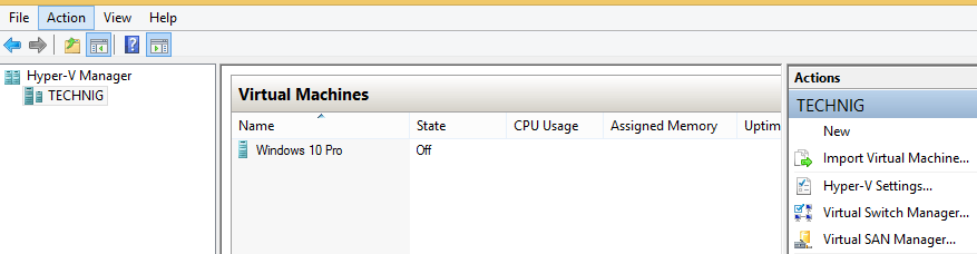 Essential Hyper-V Configuration - Hyper-V Beginner - TECHNIG