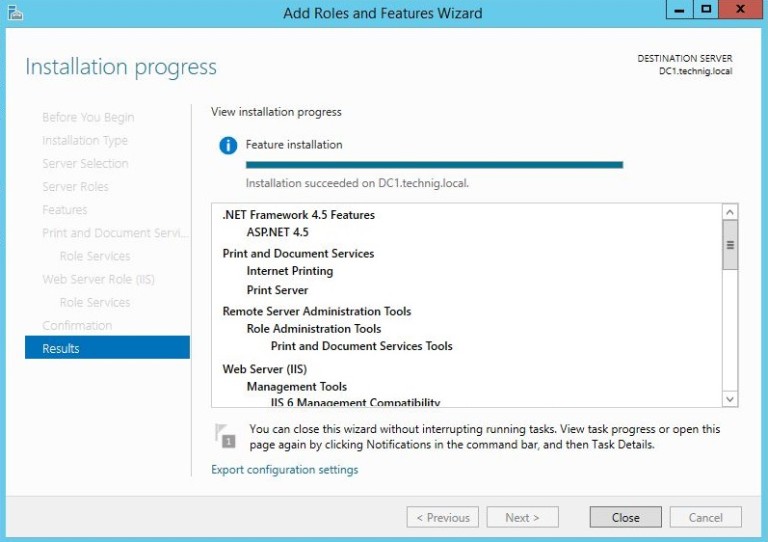Install and Configure Print Server In Server 2012 R2