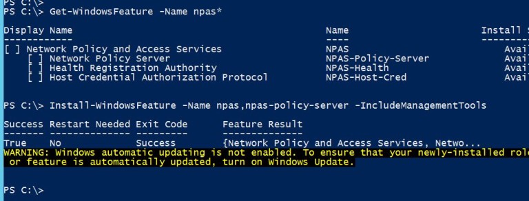Installing Network Policy Server (NPS) on Server 2012 R2 Installing Network Policy Server (NPS) on Server 2012 R2