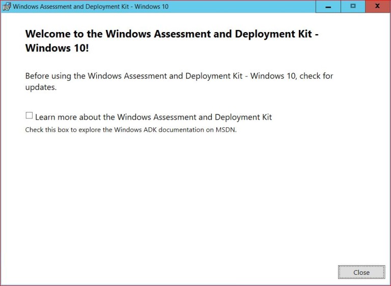 How to Install ADK and MDT in Windows Server 2016? - TECHNIG