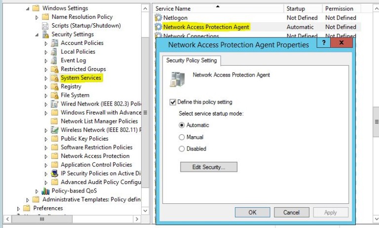 How to Configure Network Access Protection (NAP) in Server 2012 R2 ...