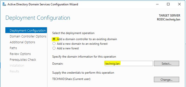 Deploy Read-Only Domain Controller (RODC) on Server 2016 - TECHNIG