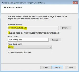 How to Capture Windows 10 Reference Image using WDS? - TECHNIG