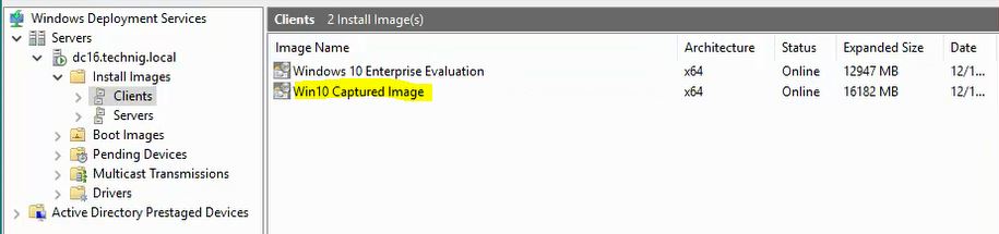 How to Capture Windows 10 Reference Image using WDS? - TECHNIG