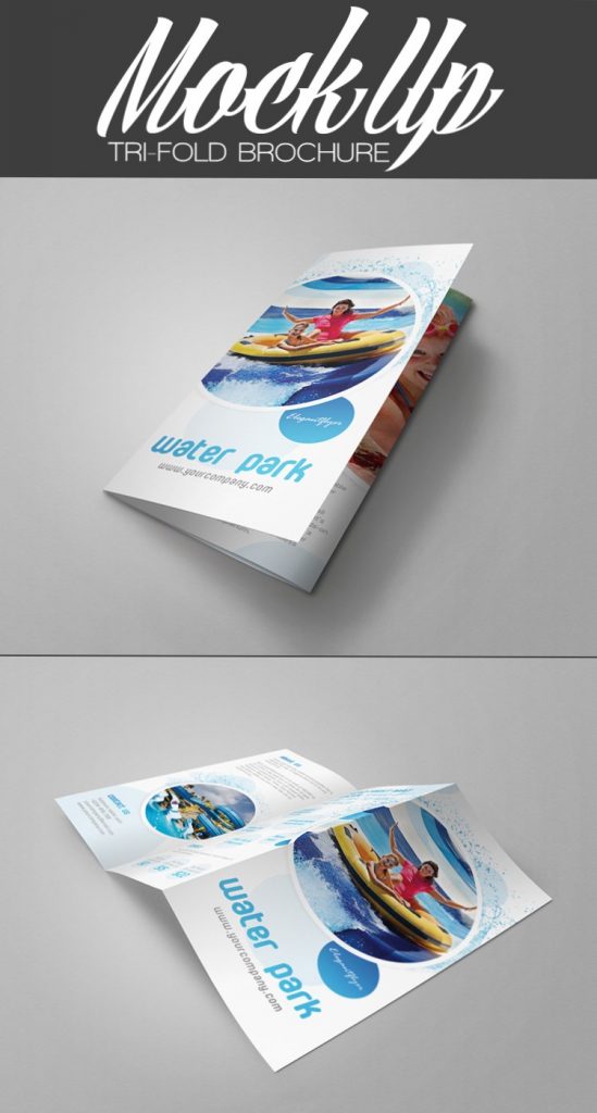 Top 10 Free PSD Tri-Fold Brochure Mock-ups - Technig
