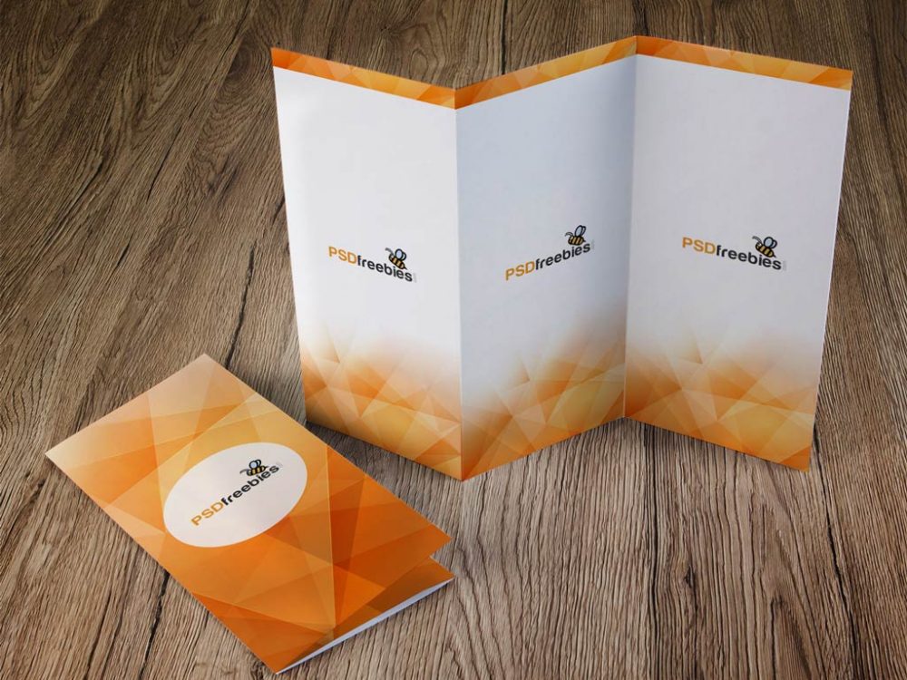 Top 10 Free PSD Tri-Fold Brochure Mock-ups - Technig