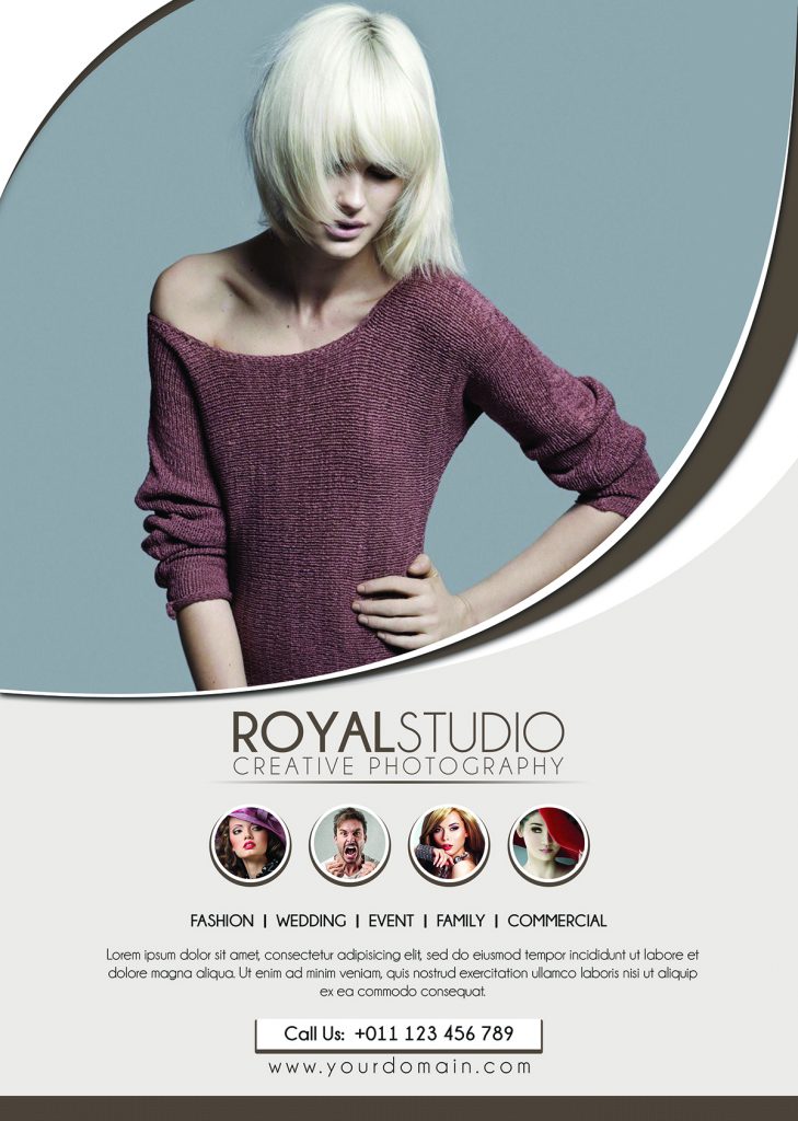 How to Create Promotional Photography Flyer Using Photoshop? - Technig