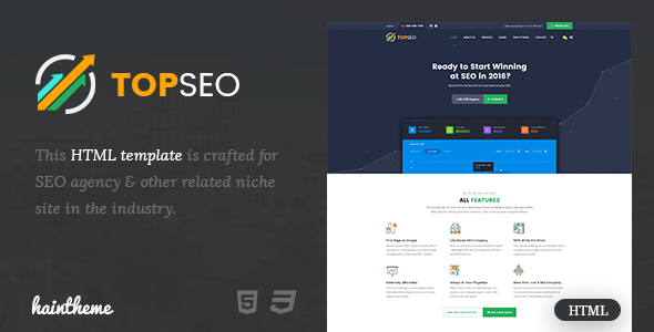 Top 10 HTML5 Marketing Templates 2017 - Technig