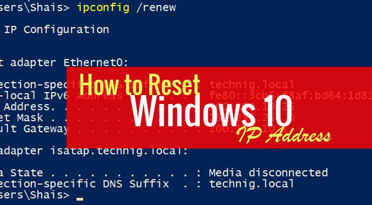 Ipconfig Archives - TECHNIG