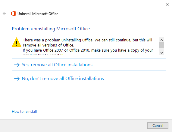 How to Fix Couldn't Start Office Installation Office 2007 to 2016 - Technig How to Fix Couldn't Start Office Installation Office 2007 to 2016 - Technig
