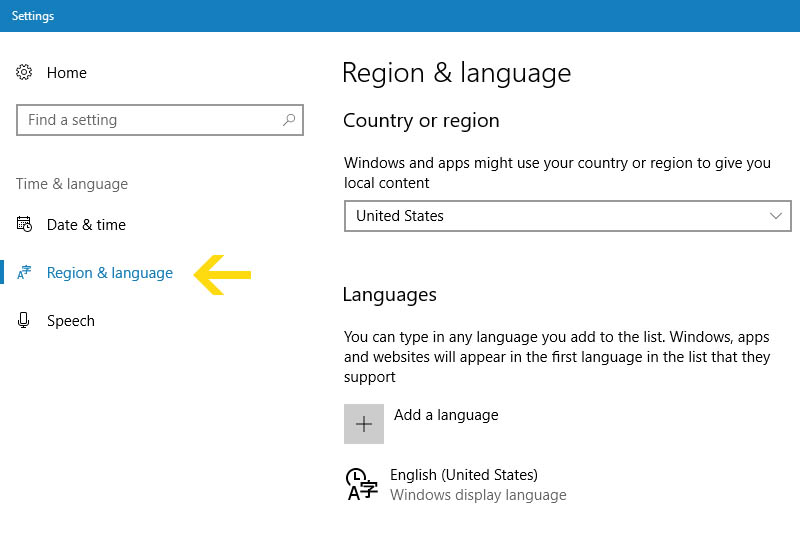 How to Add or Remove Language in Windows 10? - Technig