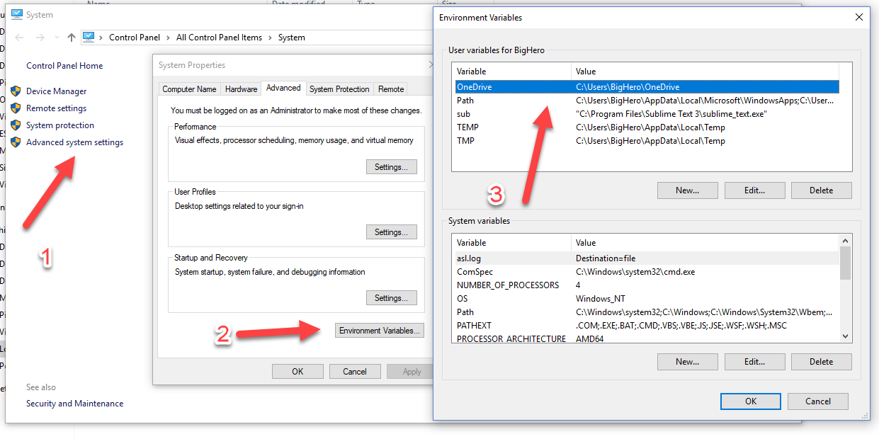 Windows Environment Variables Complete Guide - Technig