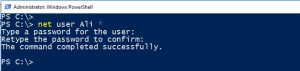 Managing User Account using Command Line in Windows 10 - Technig