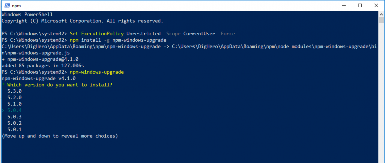 How to Upgrade NPM in Windows 10 Step by Step? - Technig How to Upgrade NPM in Windows 10 Step by Step? - Technig