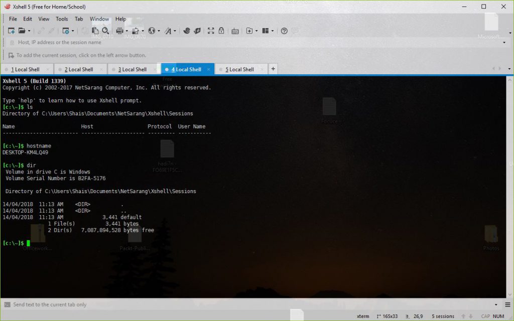 Xshell Free 50 Build 1339 Descargar Para Windows 10 8 7