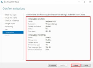 How to Create and Configure Storage Pool on Windows Server 2022