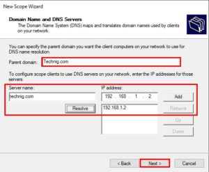 How to Create and Configure DHCP Scope in Server 2022 - TECHNIG