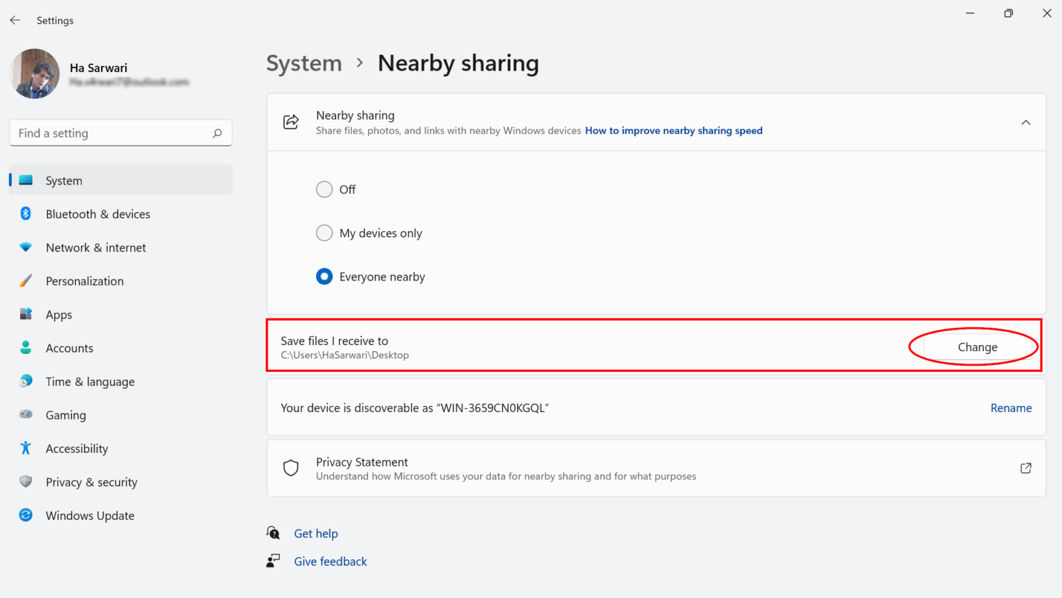 What is Nearby Sharing in Windows 11, How Does it Work? -TECHNIG