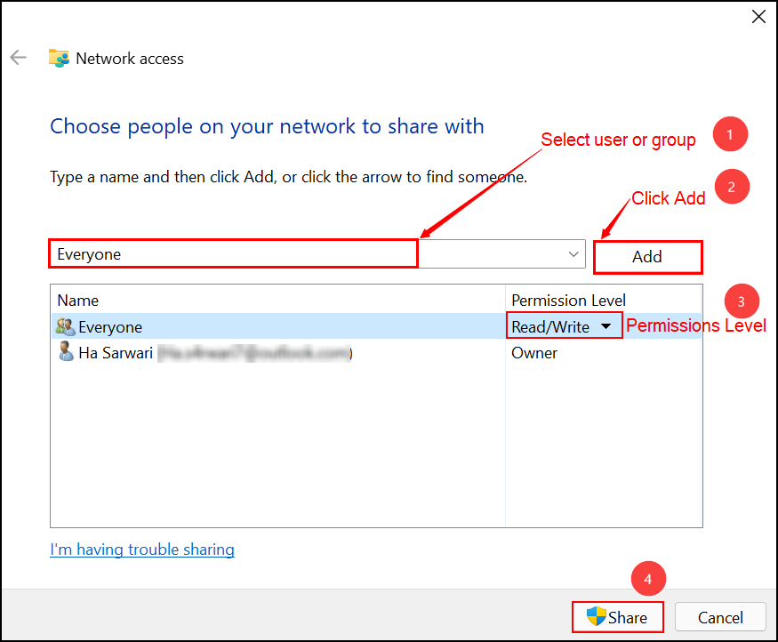 How to Share Files over Network in Windows 11 Securely? - TECHNIG