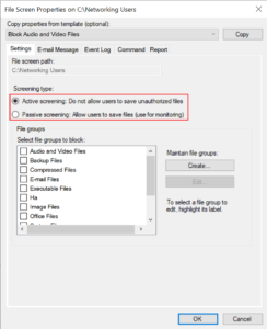 Configuring File Server Resource Manager In Windows Server 2022