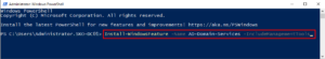 How to Install Active Directory On Windows Server 2022 Using PowerShell