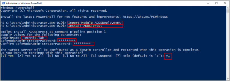 How to Install Active Directory On Windows Server 2022 Using PowerShell