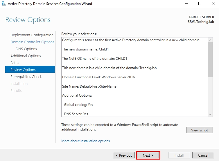 How to Create a Child Domain in Windows Server 2022 - TECHNIG