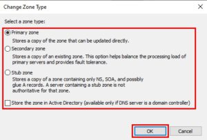 Changing DNS zone settings in Windows Server 2022 - TECHNIG