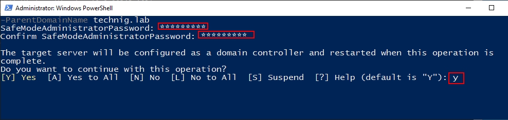 Create a Child Domain in Windows Server 2022 Using PowerShell