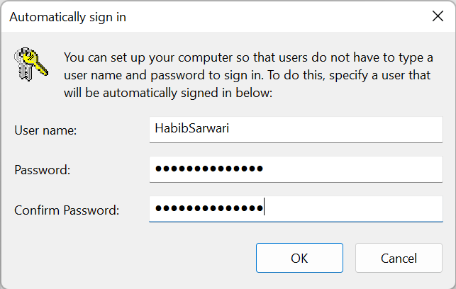 How to Remove Login Password (Sign-in Window) on Windows 11?