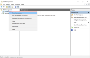 How to Install and Configure DFS Namespace in Server 2022