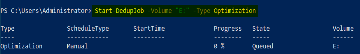 Install and Enable Data Deduplication on Windows Server 2022